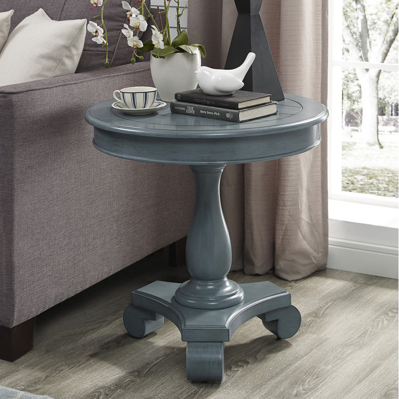 Fleur De Lis Living Annable Pedestal End Table & Reviews | Wayfair